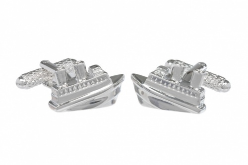 Cruise Ship Cufflinks - Gents Shop